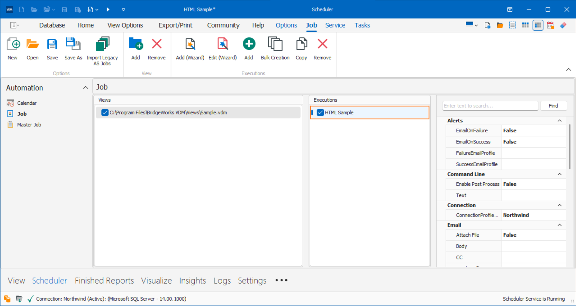 Embed Finished Report – BridgeWorks Help Center