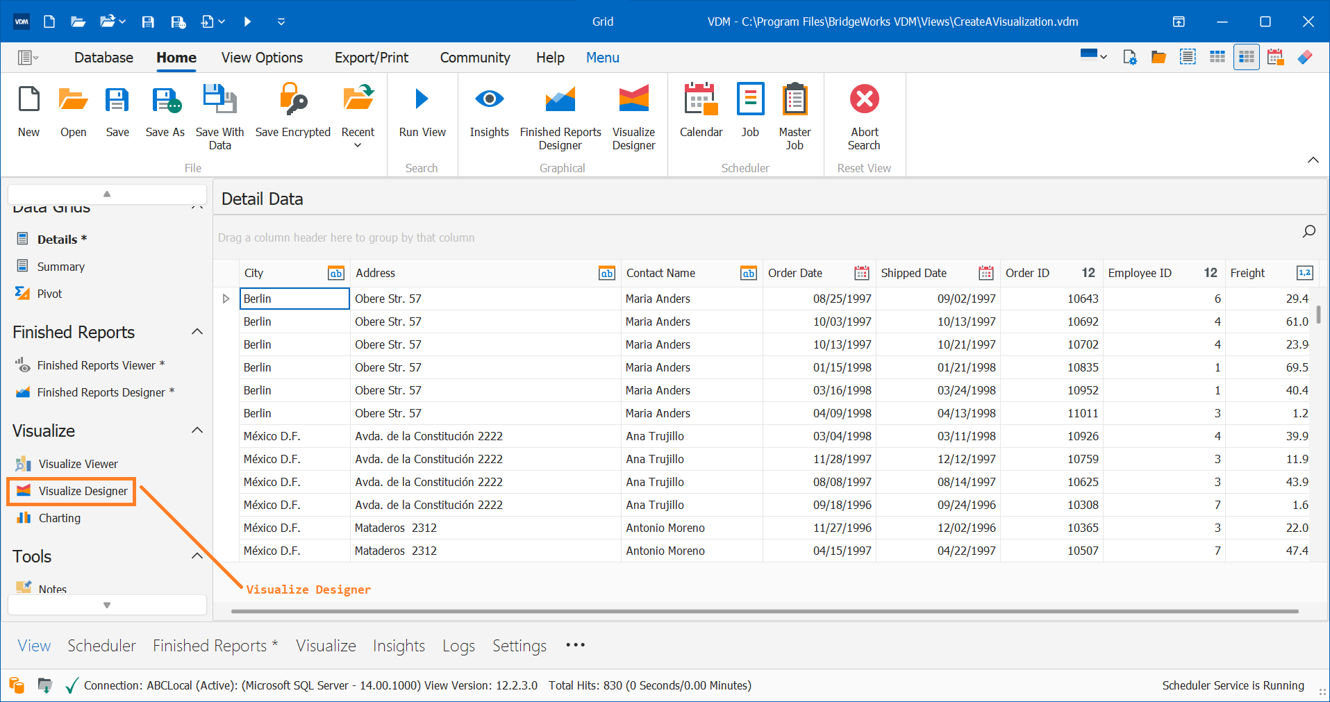 Creating a Visualization – BridgeWorks Help Center