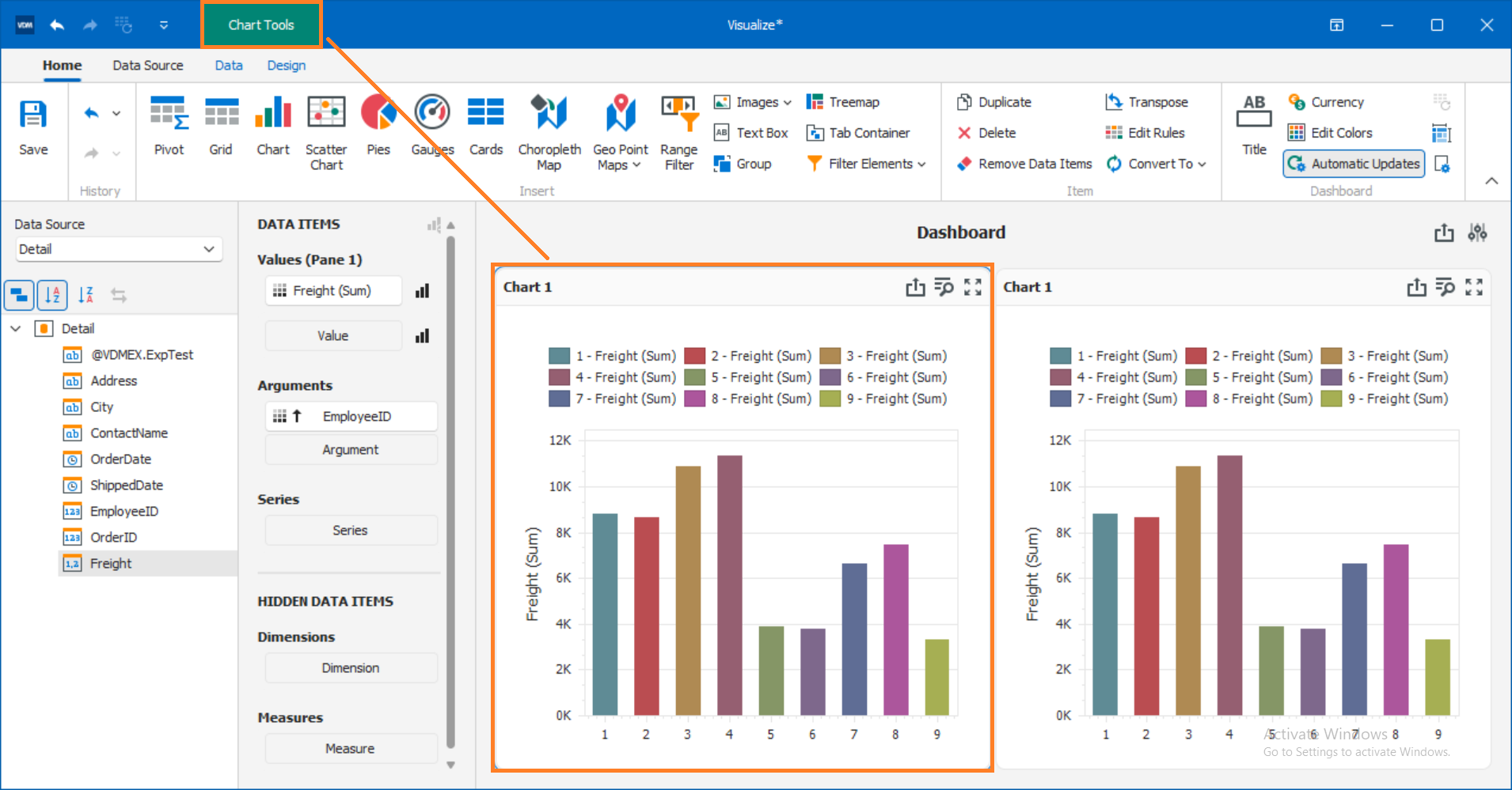 Design Time Filter Options for Visualize – BridgeWorks Help Center