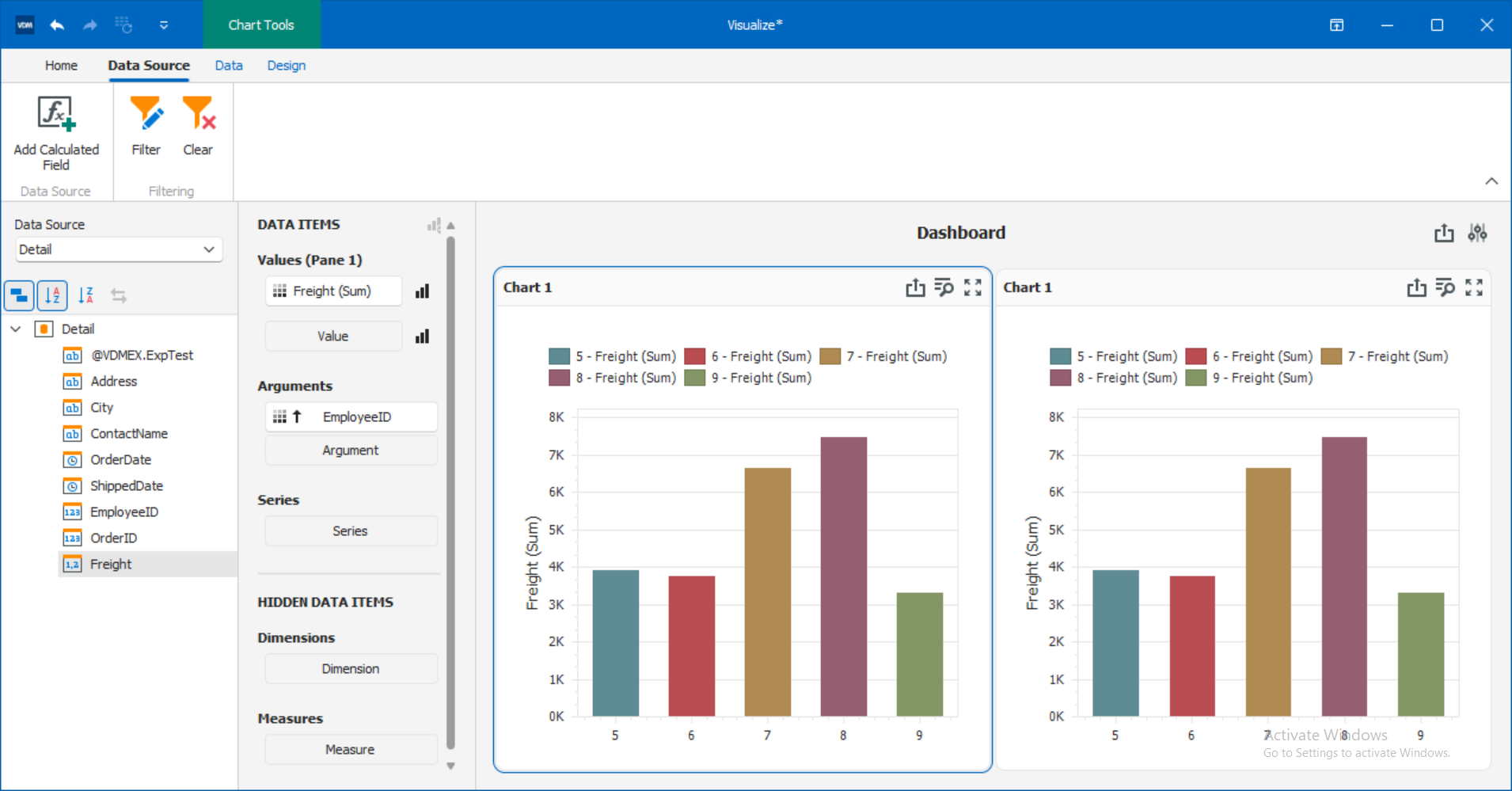 Design Time Filter Options for Visualize – BridgeWorks Help Center