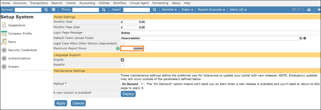 How to Create and Connect to an InterProse ACE Database in VDM ...