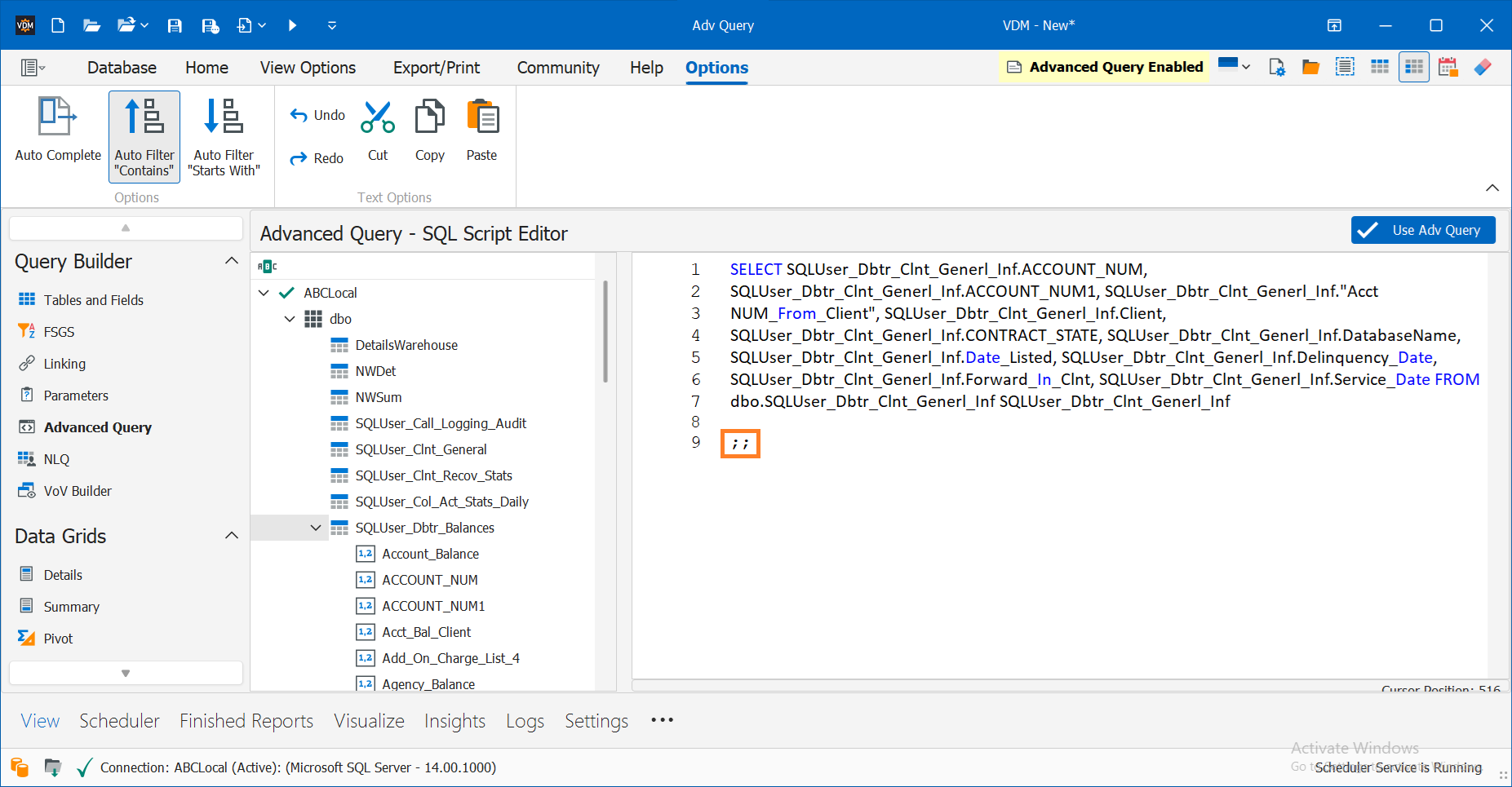 How To Use Multi Query In Advanced Query Bridgeworks Help Center