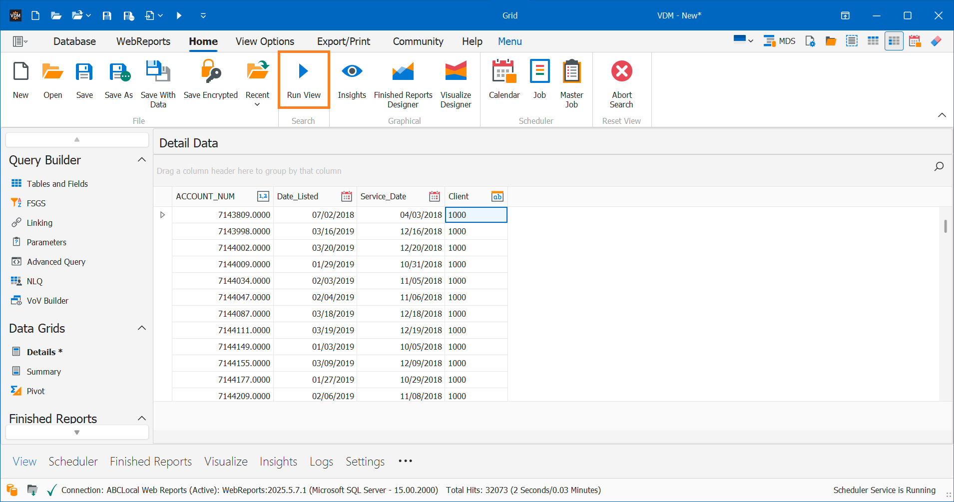 How to Create an MDS View in VDM – BridgeWorks Help Center