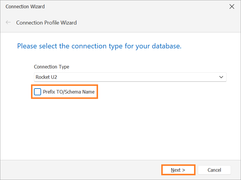 How to Create and Connect to a Rocket U2 Connection in VDM – BridgeWorks Help Center