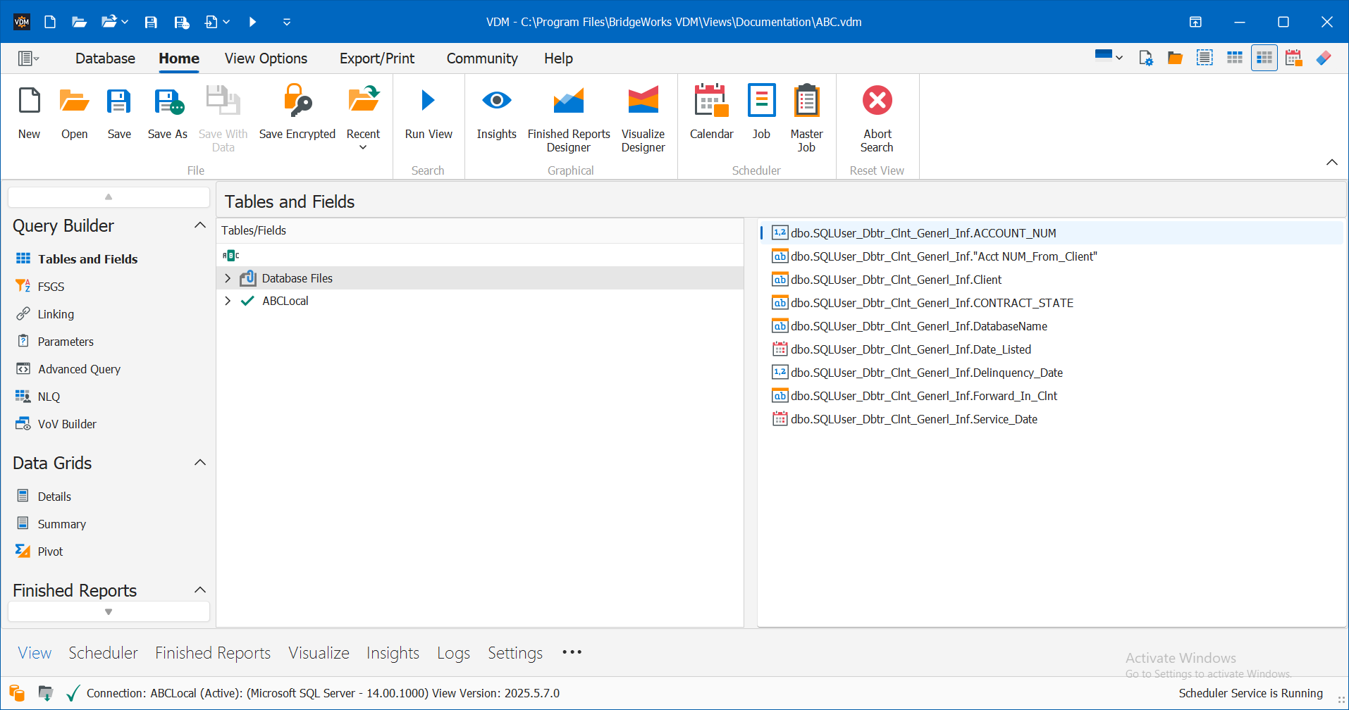 How to Disable the "Embed Command Table" Option in a View – BridgeWorks ...