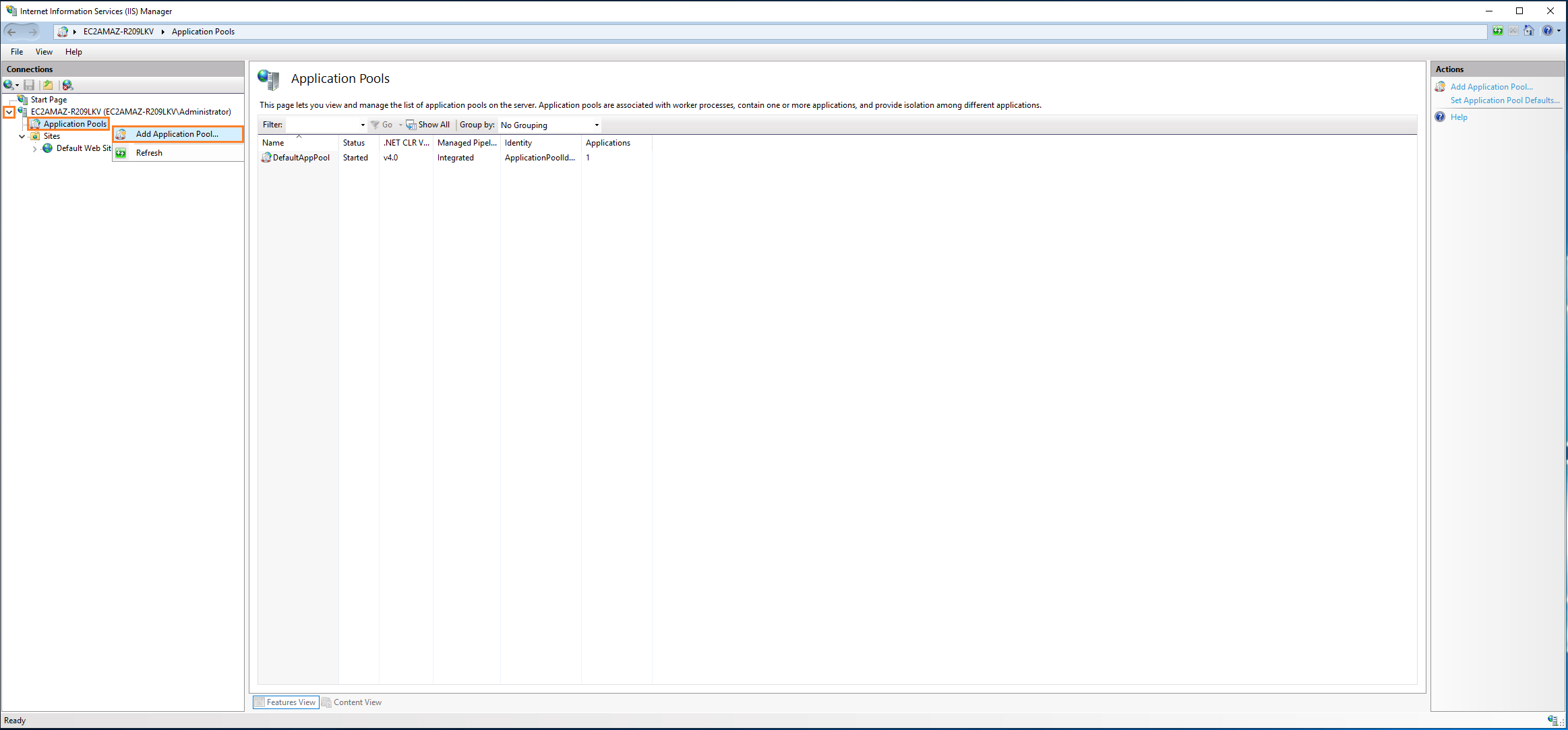Configure Microsoft Internet Information Services (IIS) – BridgeWorks Help Center