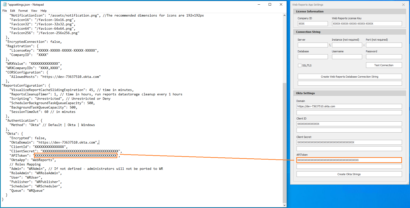 Encrypting Your WebReports Okta Settings – BridgeWorks Help Center