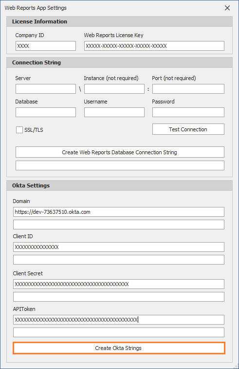 Encrypting Your WebReports Okta Settings – BridgeWorks Help Center
