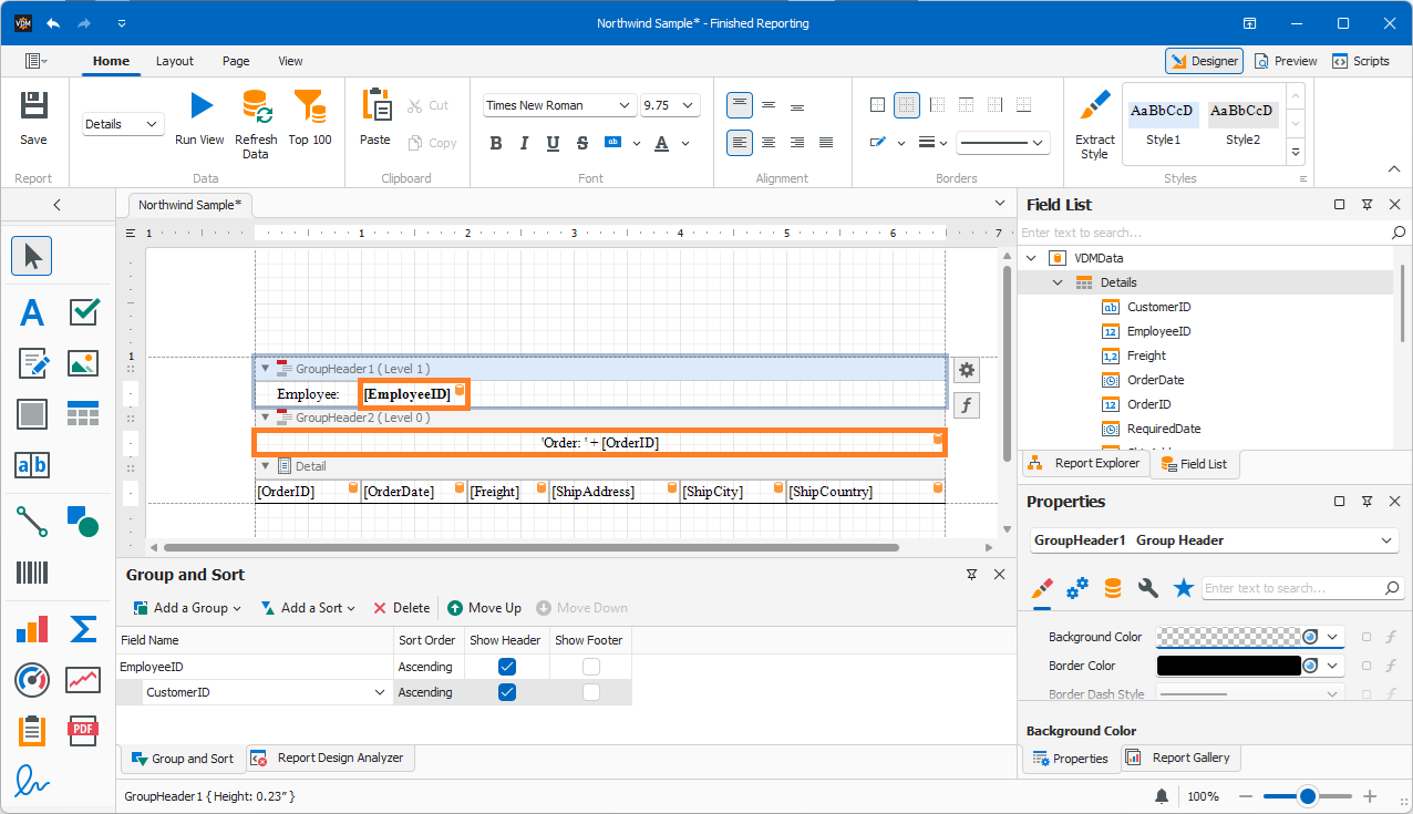 Using Drill-Down in Finished Reports – BridgeWorks Help Center