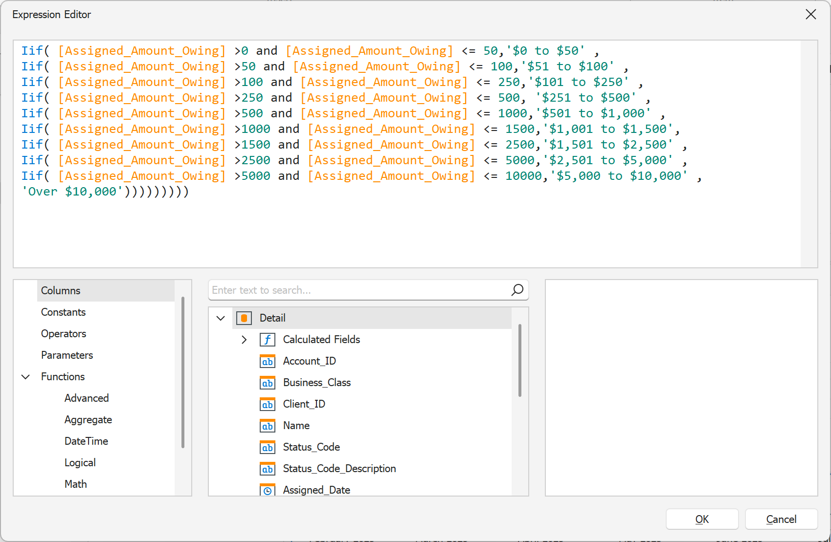 Sorting String Based Expressions - Aging and Balance Bucket Example ...