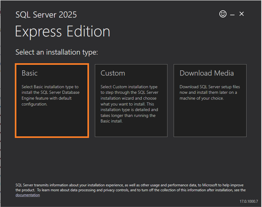 Microsoft SQL Server 2025 Express & SSMS Installation – BridgeWorks ...