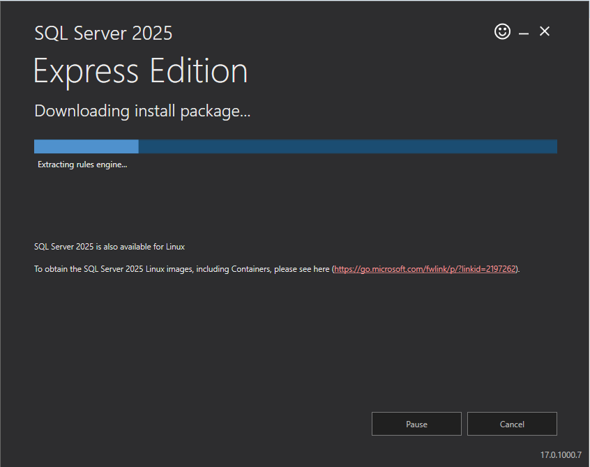 Microsoft SQL Server 2025 Express & SSMS Installation – BridgeWorks ...
